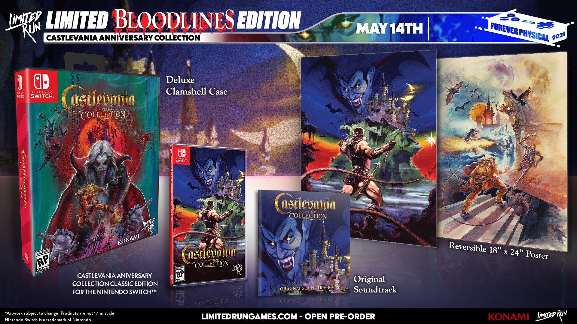 Limited Run #106: Castlevania Anniversary Collection Bloodlines Editio ...