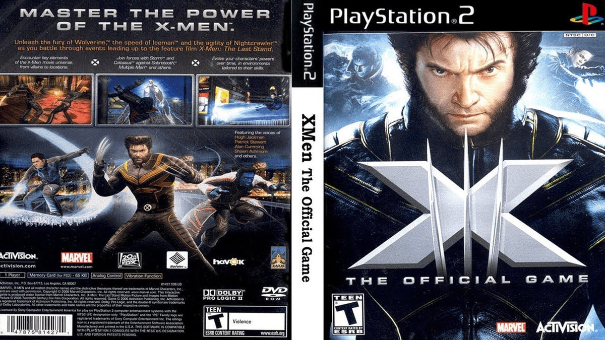 X-Men Official Game - PS2 – Cybertron Video Games